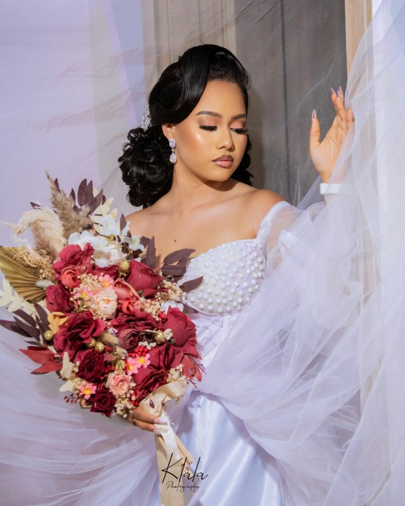 Seal Your Status as a Radiant Bride with This White Wedding Beauty look