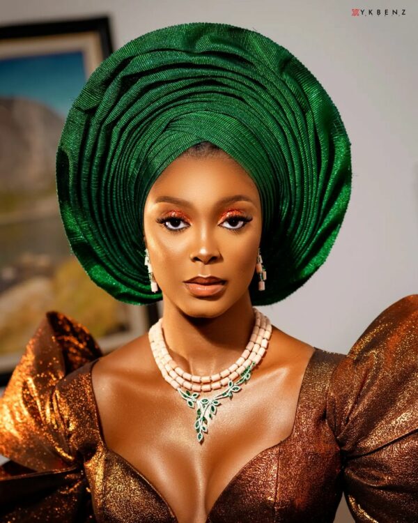 Exude Golden Radiance on Your Yoruba trad With This Beauty Look