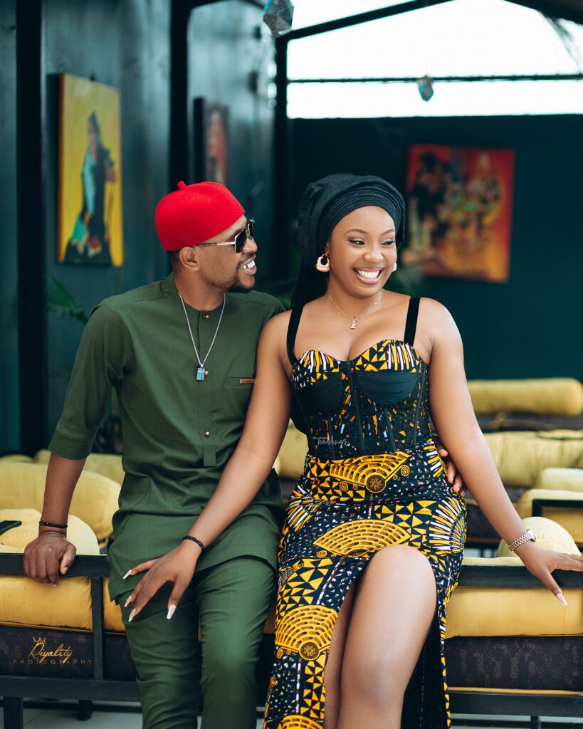 From the DMs To Forever! Enjoy Chioma and Frank's Pre-Wedding Shoot. | BellaNaija