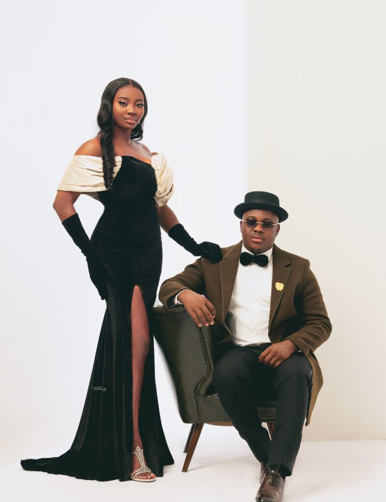 It's Love in the Air For Fadekemi & Olufemi Who Met on Instagram! | BellaNaija