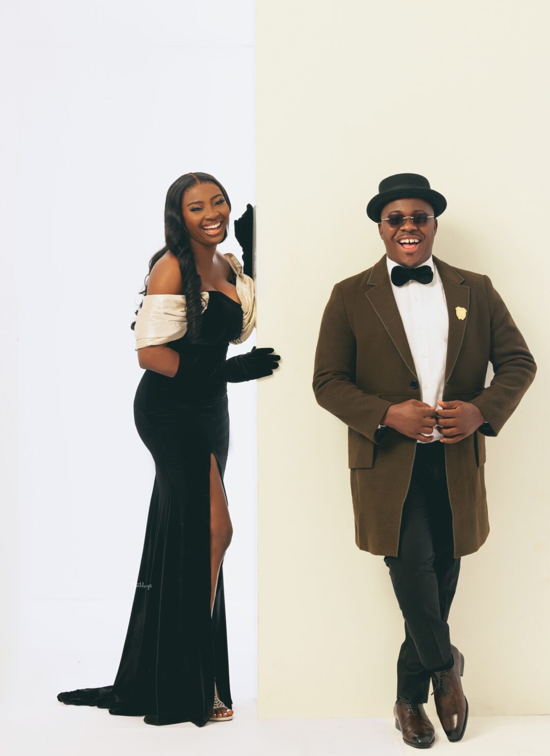 It's Love in the Air For Fadekemi & Olufemi Who Met on Instagram! | BellaNaija