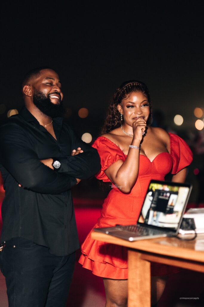 Thanks to a Mutual Friend, It's a Yes to Forever For Moyo and Frank!