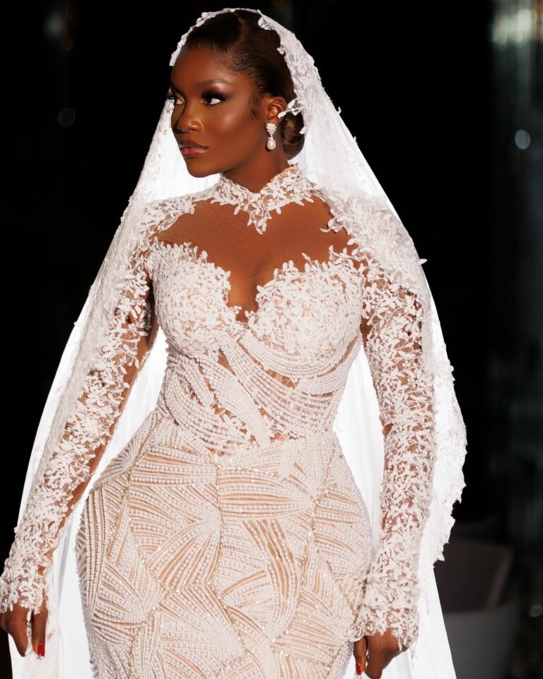 This Beauty Look is the Right Inspo For Your White Wedding Slay!