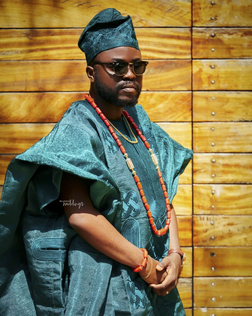 Dami and Gbolahan's Yoruba Trad Was A Fine Mix of Love and Culture!