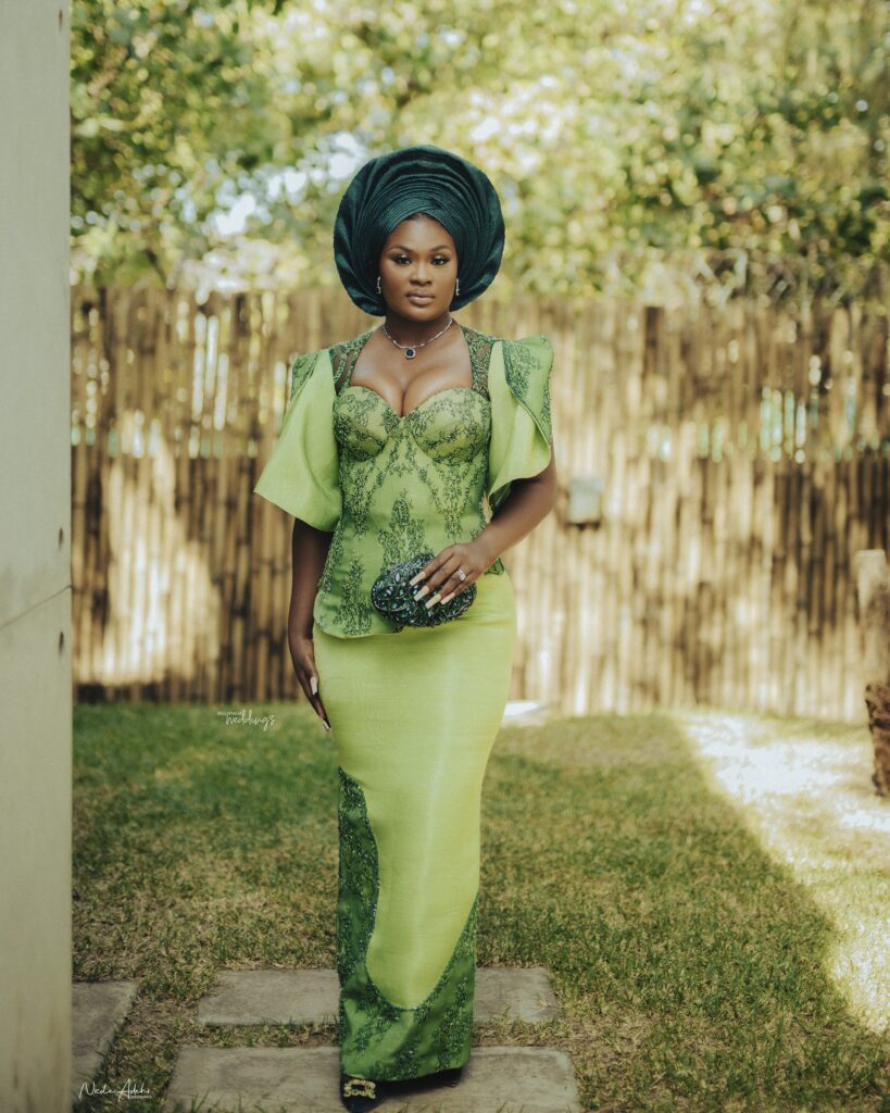 Dami and Gbolahan's Yoruba Trad Was A Fine Mix of Love and Culture!