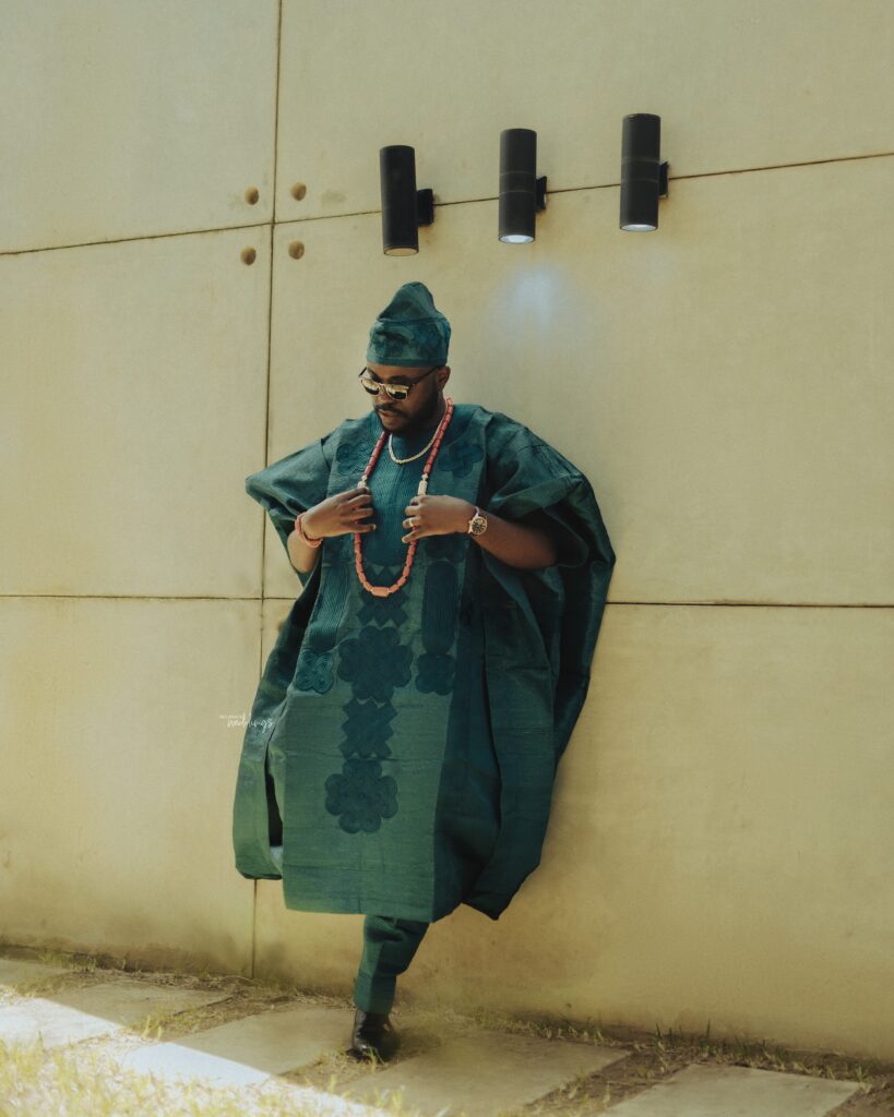 Dami and Gbolahan's Yoruba Trad Was A Fine Mix of Love and Culture!