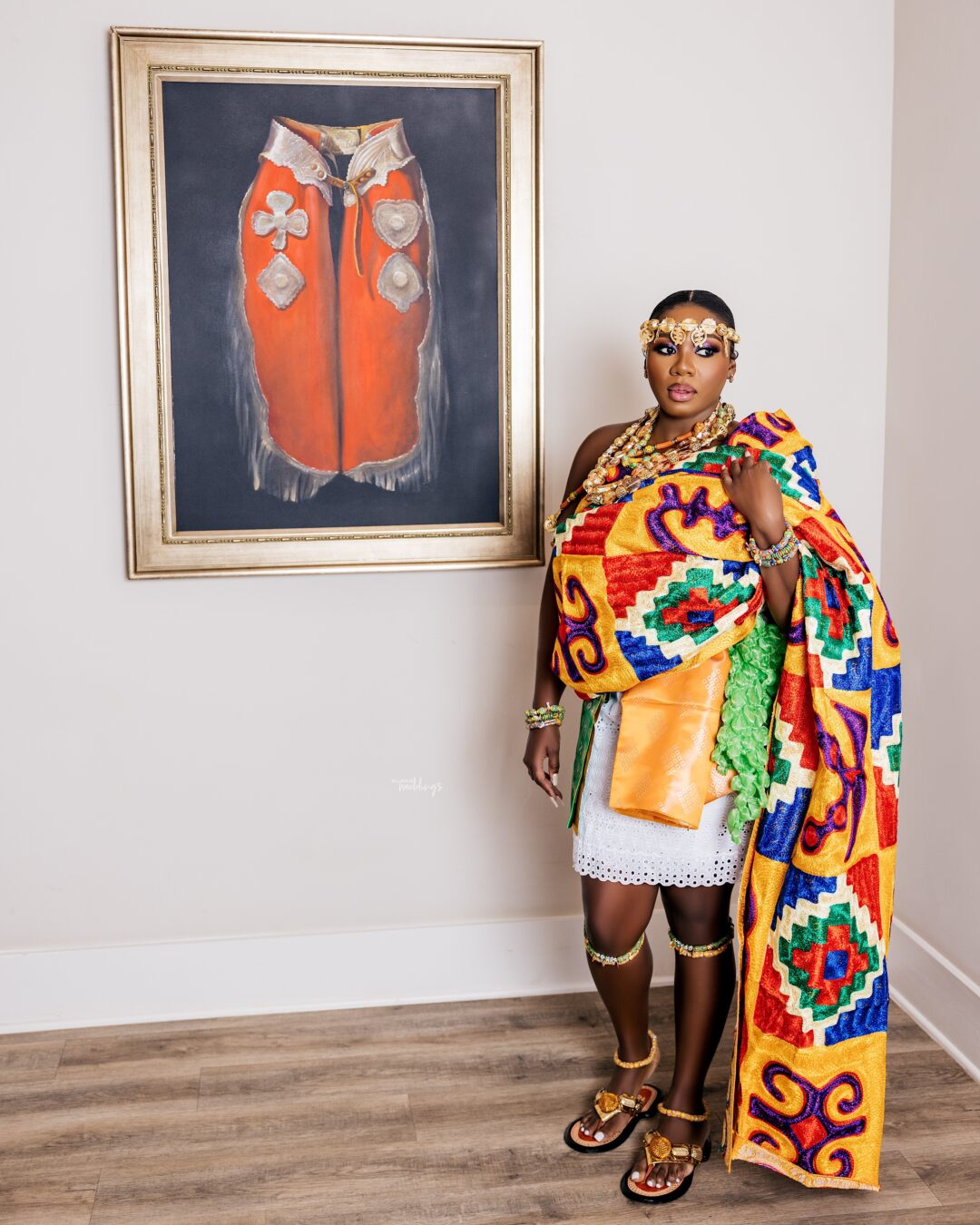 Nada & Kayode's Ghanaian-Nigerian Trad Will Add Colours To Your Day!