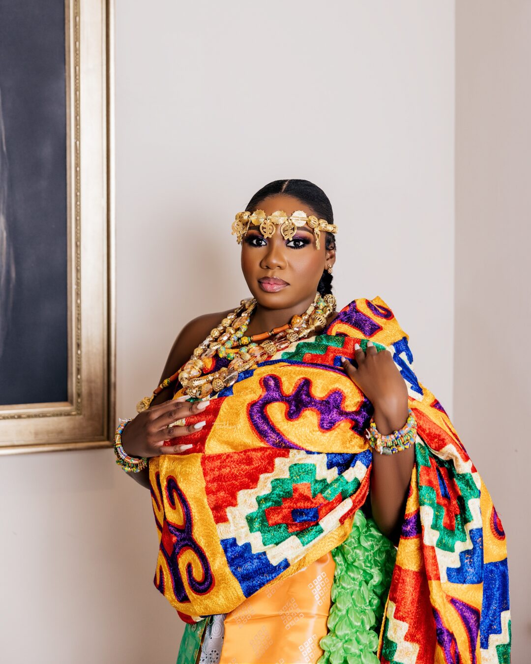 Nada & Kayode's Ghanaian-Nigerian Trad Will Add Colours To Your Day!