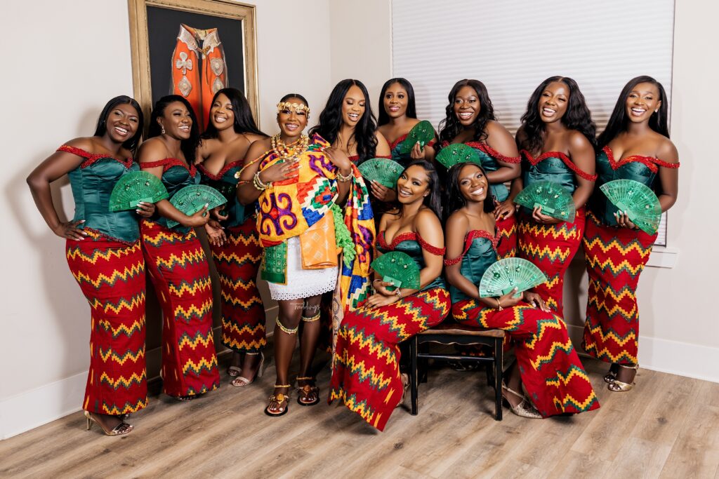 Nada & Kayode's Ghanaian-Nigerian Trad Will Add Colours To Your Day!