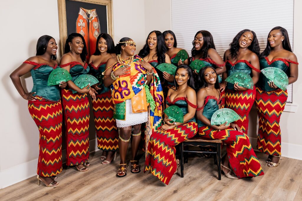 Nada & Kayode's Ghanaian-Nigerian Trad Will Add Colours To Your Day!