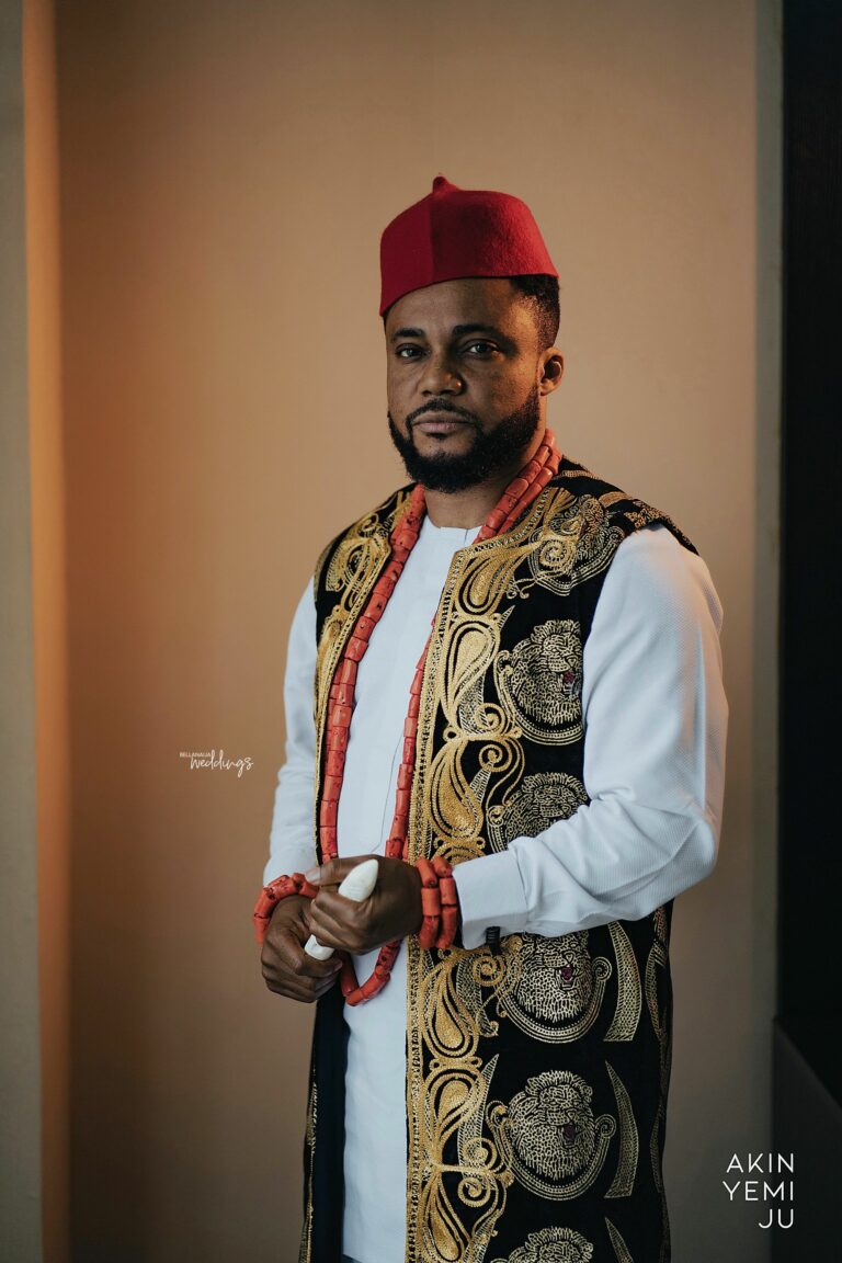 These Photos From Tim Godfrey & Erica’s Igbo Trad Will Make Your Day