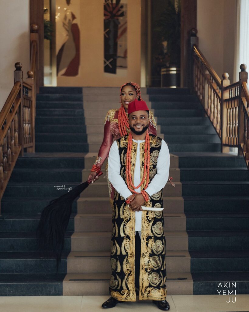 These Photos From Tim Godfrey & Erica’s Igbo Trad Will Make Your Day