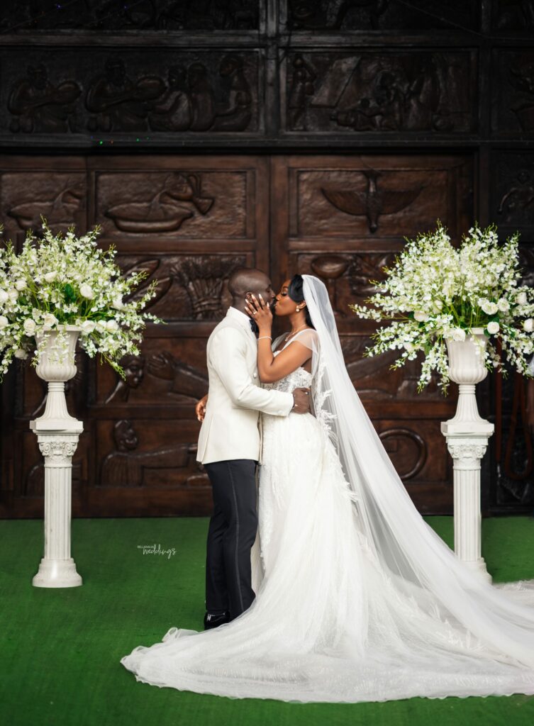 It’s a Cameroonian-Nigerian Fairytale with Gloria & Ojay's White Wedding!