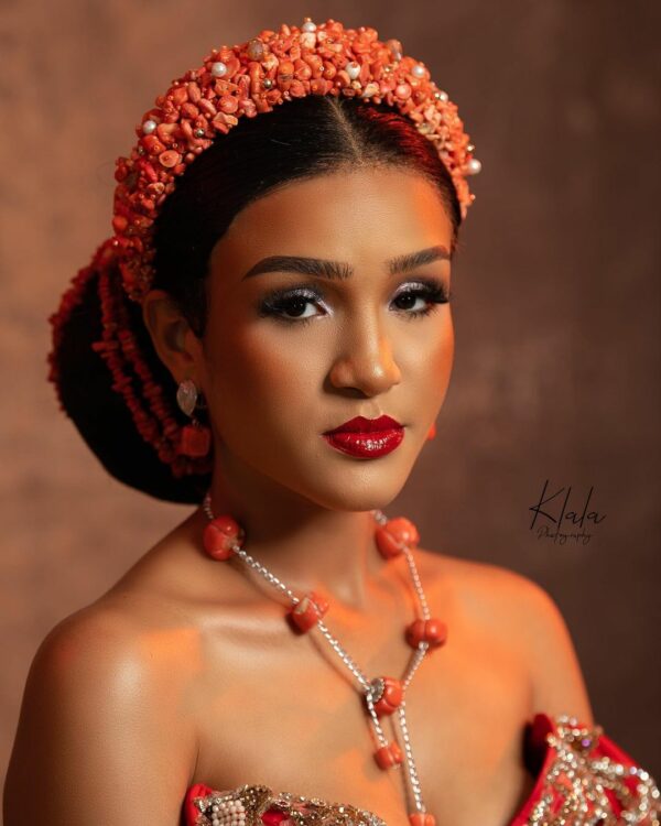 Look Radiant in Red On Your Igbo Trad With This Bridal Inspo