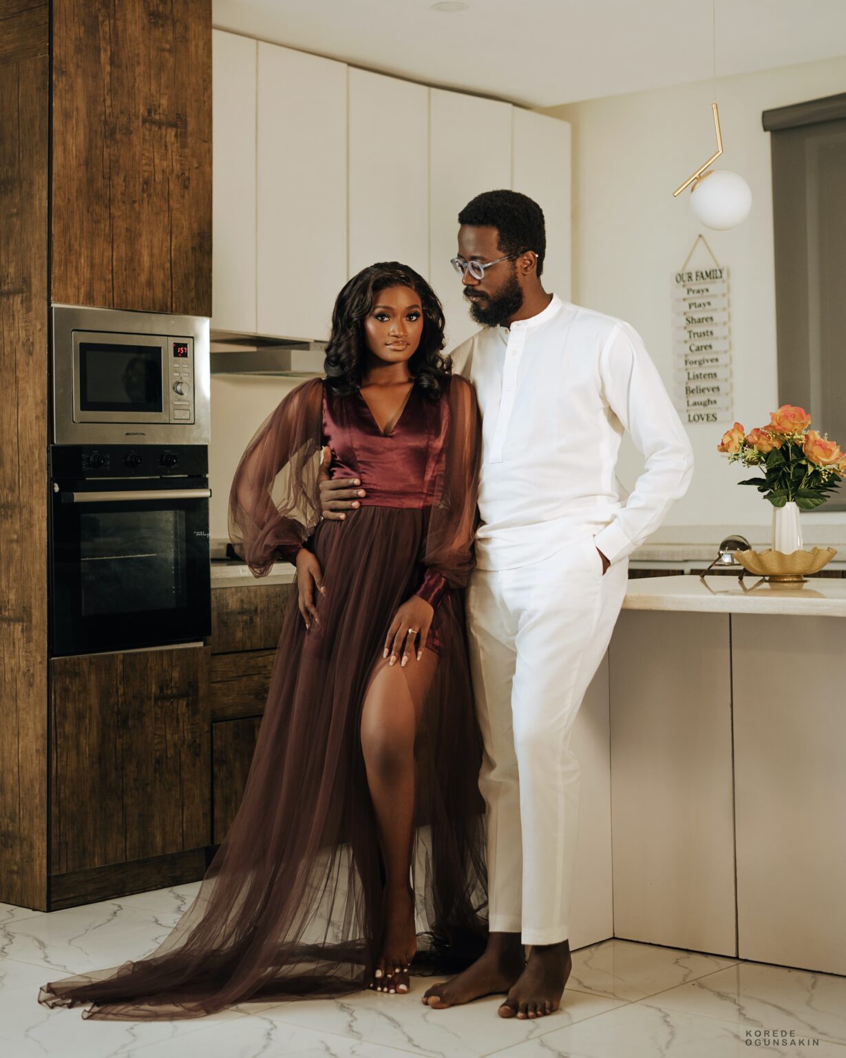 A Swipe on Tinder Set The Pace For Precious & Abiola's Love!