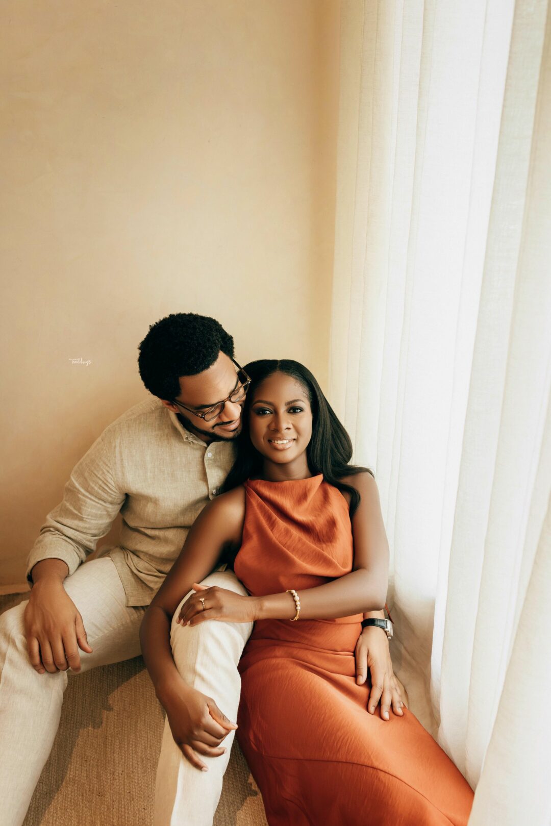 It's Love in The Air For Rimma and Ocheme! Enjoy Their Pre-wedding Photos | BellaNaija