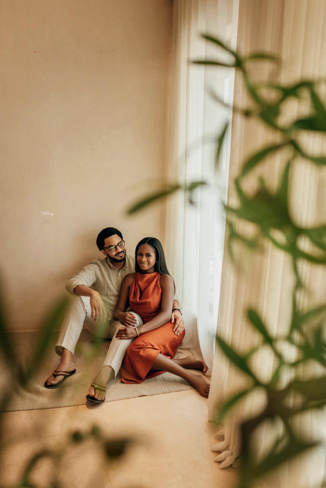 It's Love in The Air For Rimma and Ocheme! Enjoy Their Pre-wedding Photos | BellaNaija