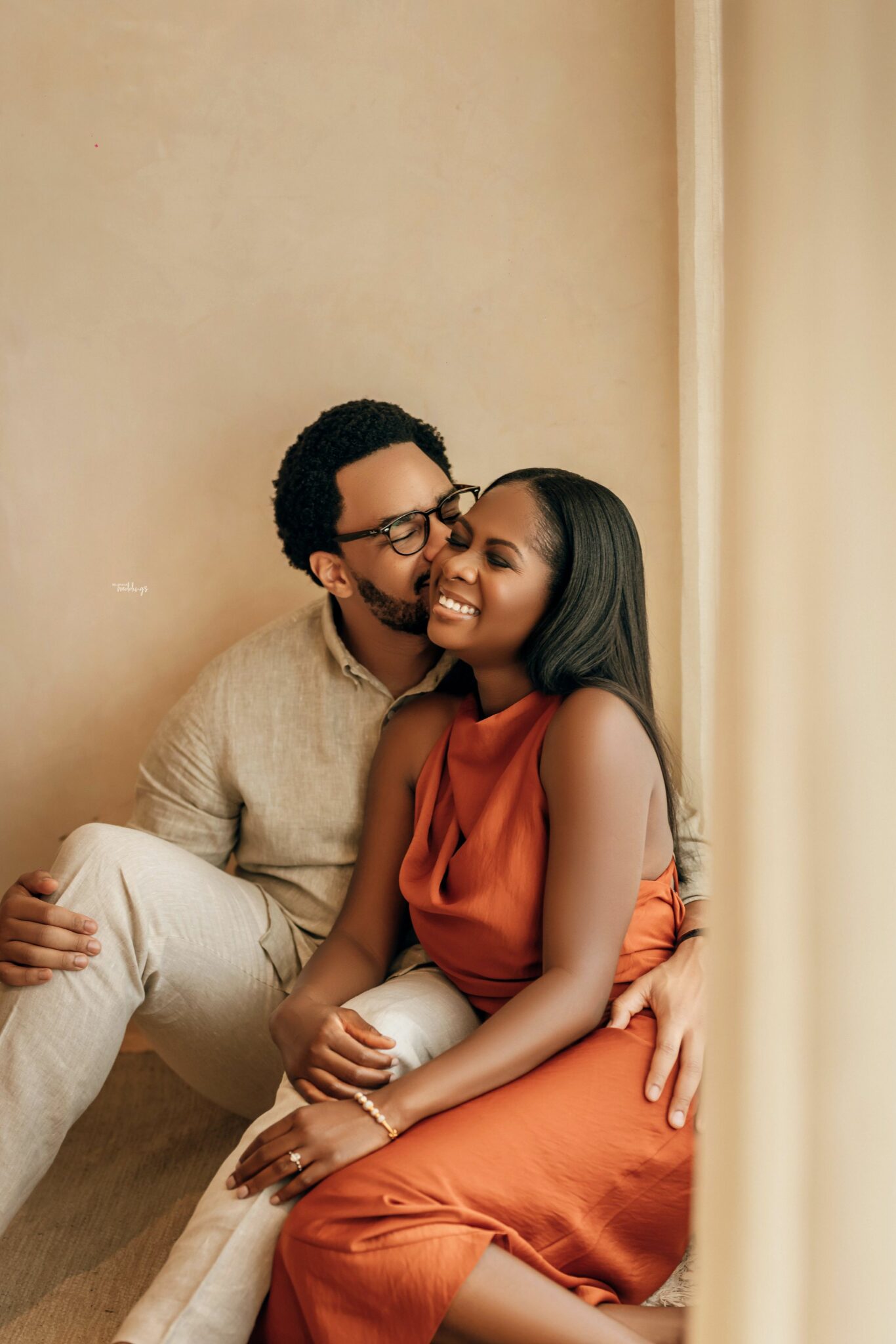 It's Love in The Air For Rimma and Ocheme! Enjoy Their Pre-wedding Photos | BellaNaija