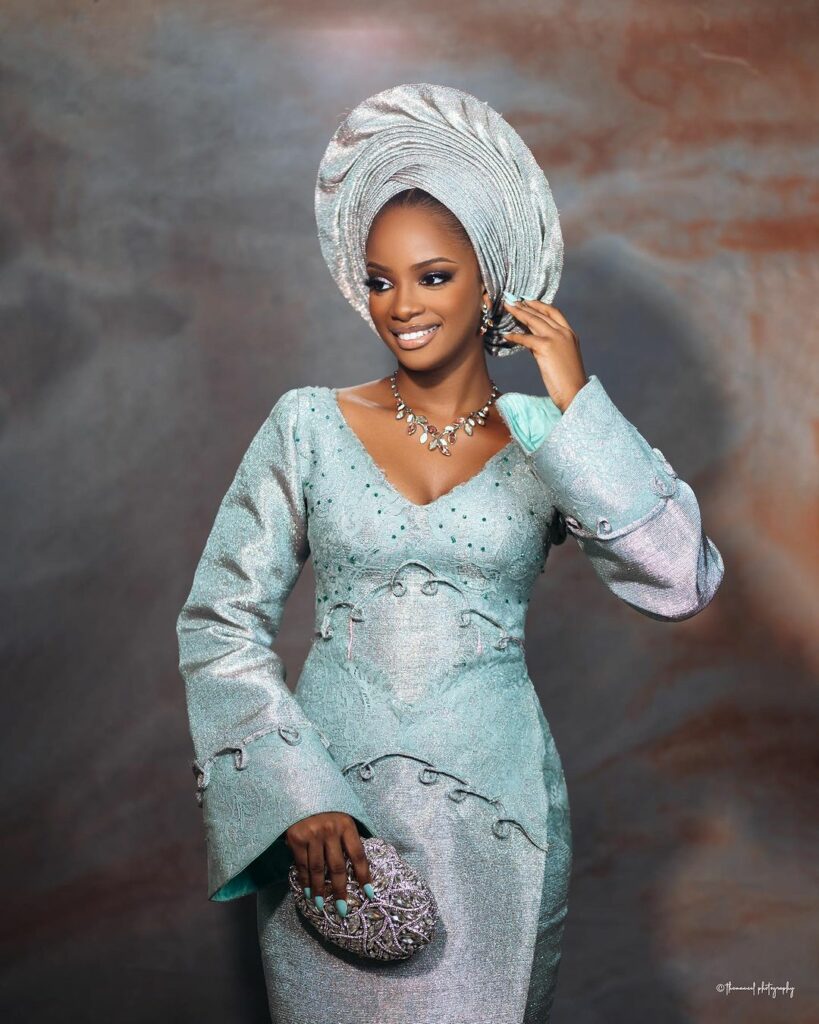 Strut With Great Finesse on Yoruba Trad With This Elegant Beauty Look