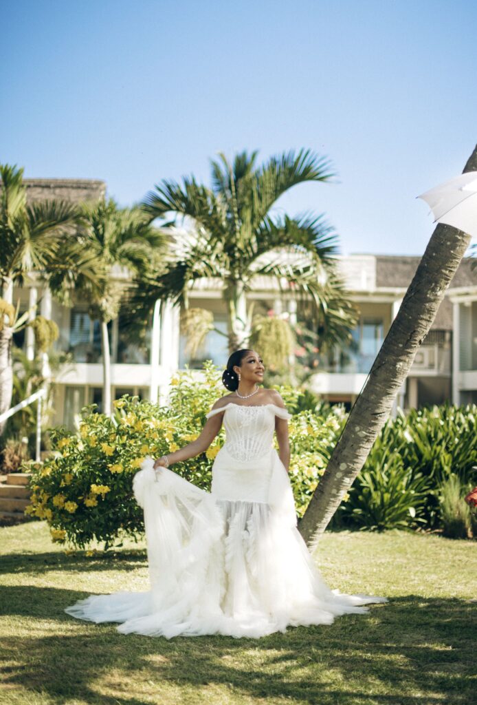 Catherine & Osa’s Destination Wedding in Mauritius Was a Fairytale!