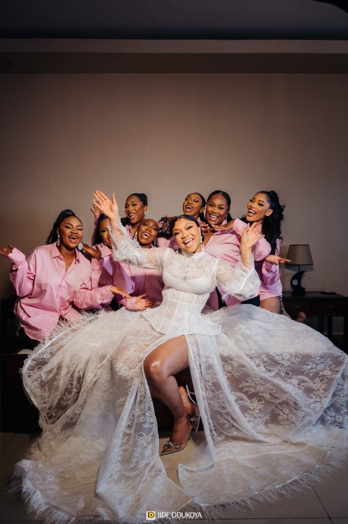 Fate Brought Kelechi & Sam Together 6 Years ago! Enjoy Their White Wedding Photos | BellaNaija
