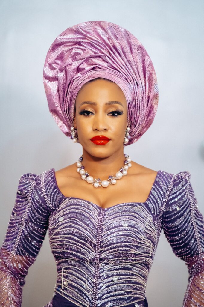 Dazzle in Purple on Your Igbo Trad With This Alluring Beauty Look