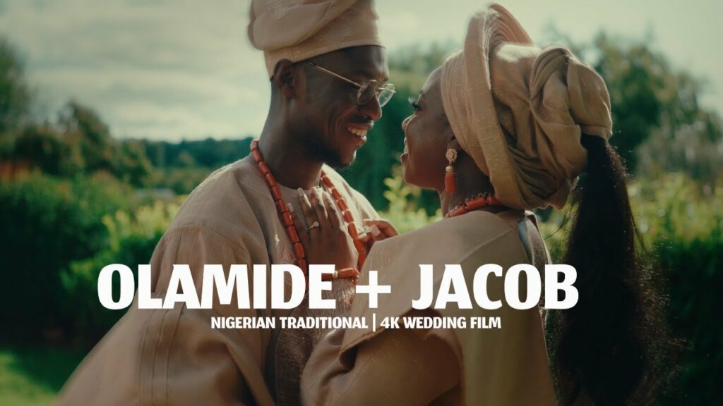 Olamide and Jacob's Yoruba Trad Was a Magical Blend of Love & Culture