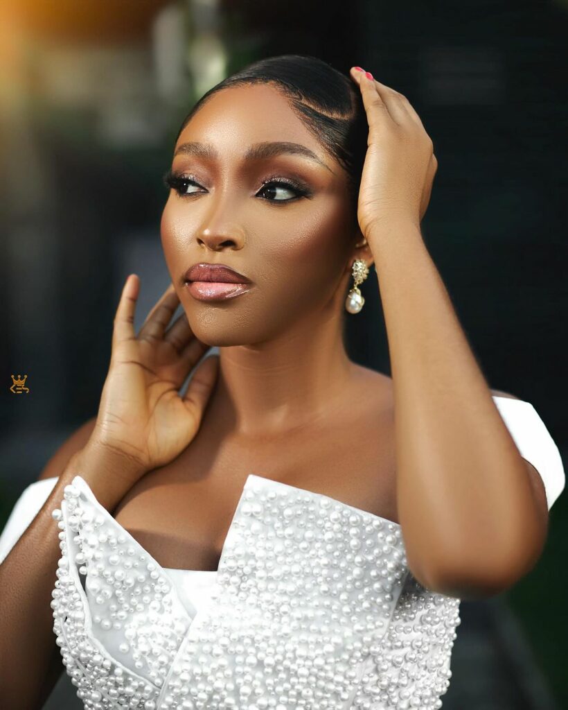 This Pristine Beauty Look is Perfect For Your White Wedding Slay!