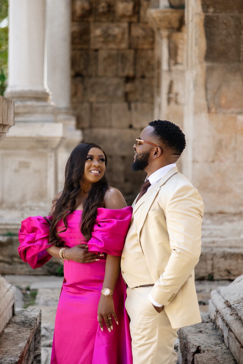 Being at The Right Place at The Right Time Led to Mina and Eric's Perfect Love Story! | BellaNaija