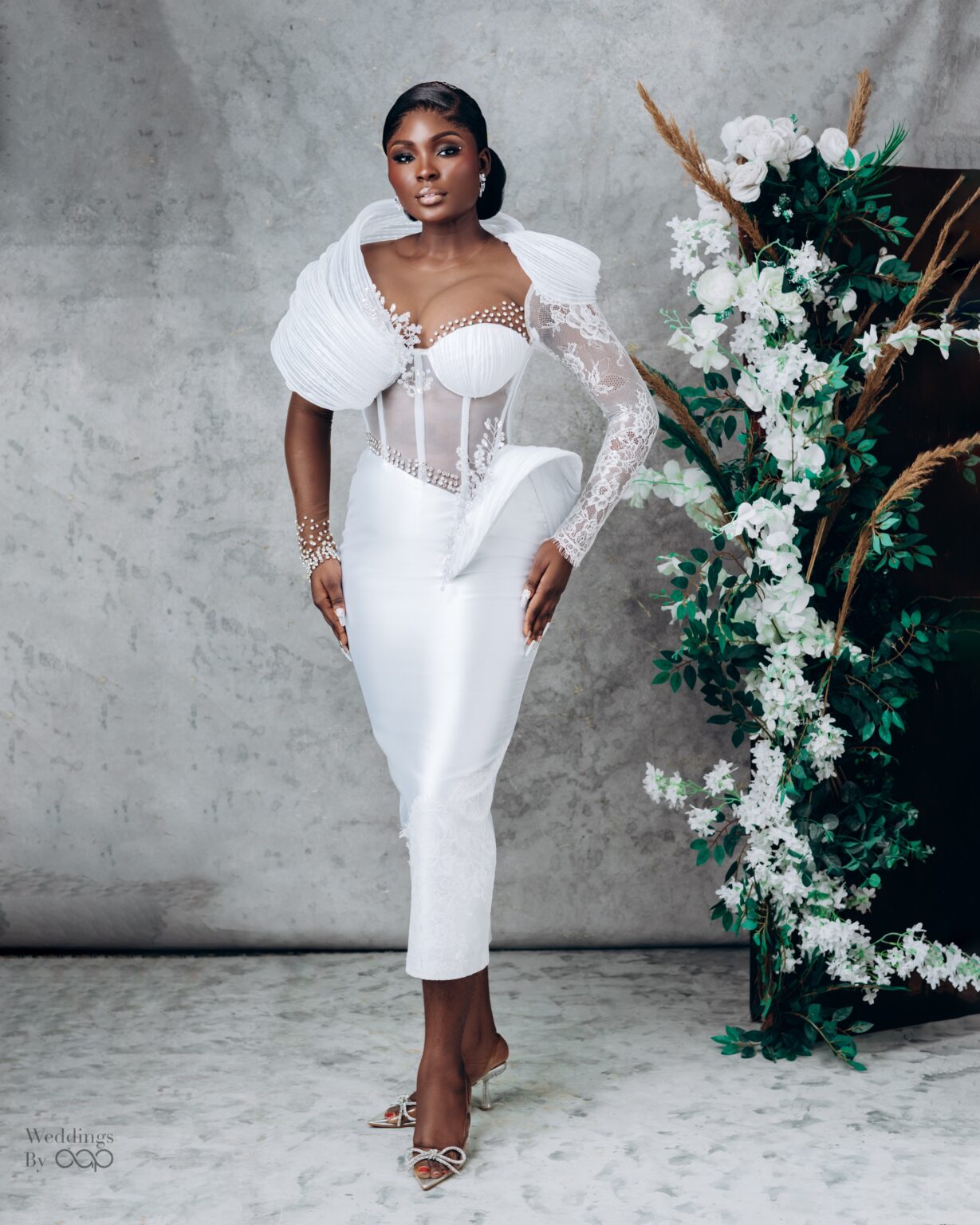 This Chic Bridal Shoot Will Inspire Your Civil Wedding Slay!