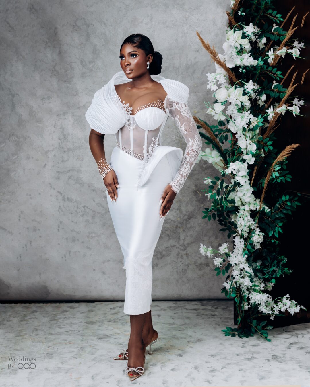 This Chic Bridal Shoot Will Inspire Your Civil Wedding Slay!