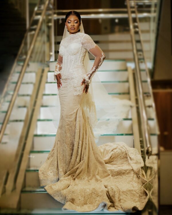 2 Years After Meeting at a Wedding, Temilade & Babawale Seal Their Love