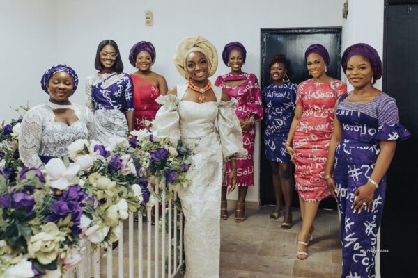 Lola and Esosa's Yoruba-Edo Trad is All the Colour Your Day Needs!
