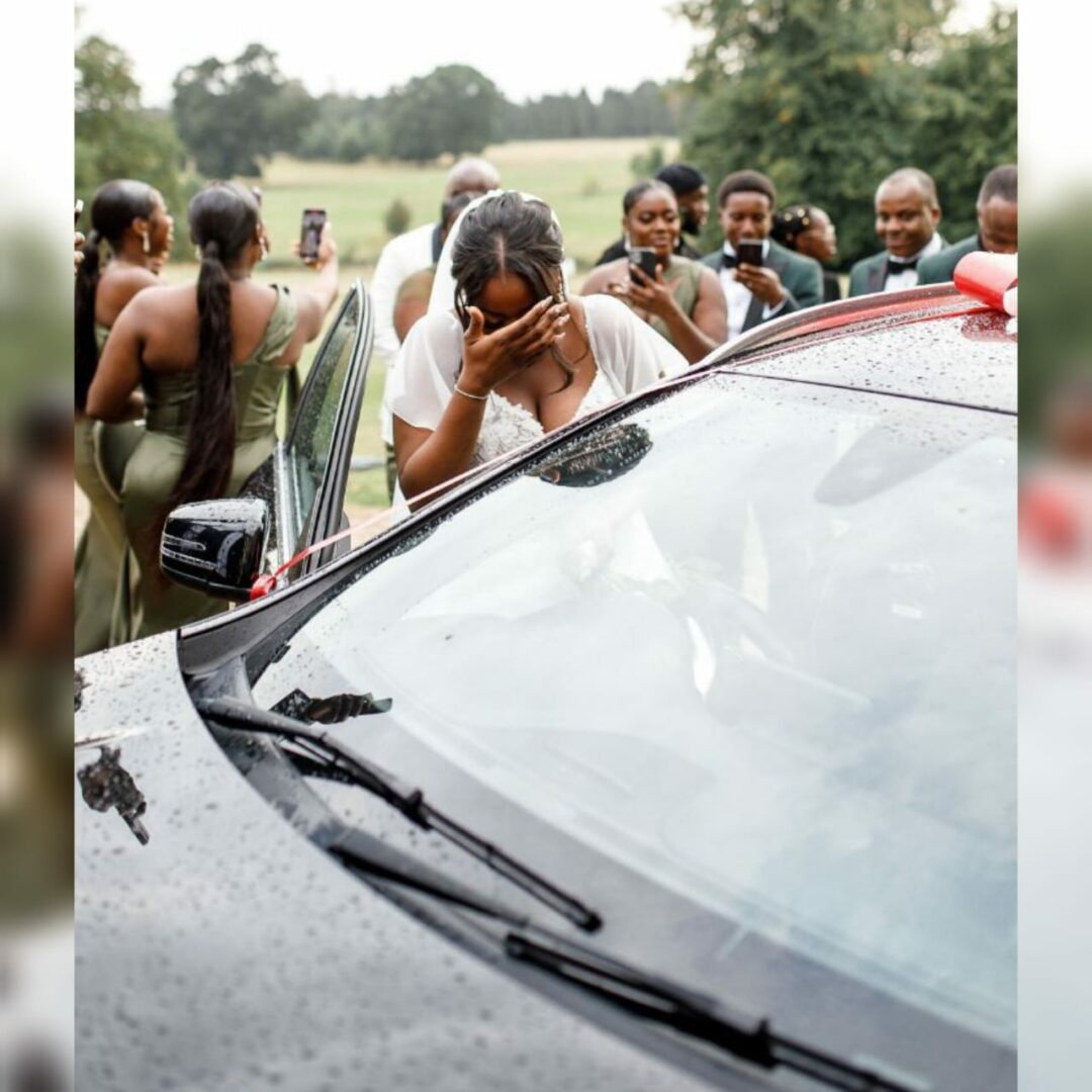 This Bride's Reaction To Her Groom's Surprise Will Make You Smile