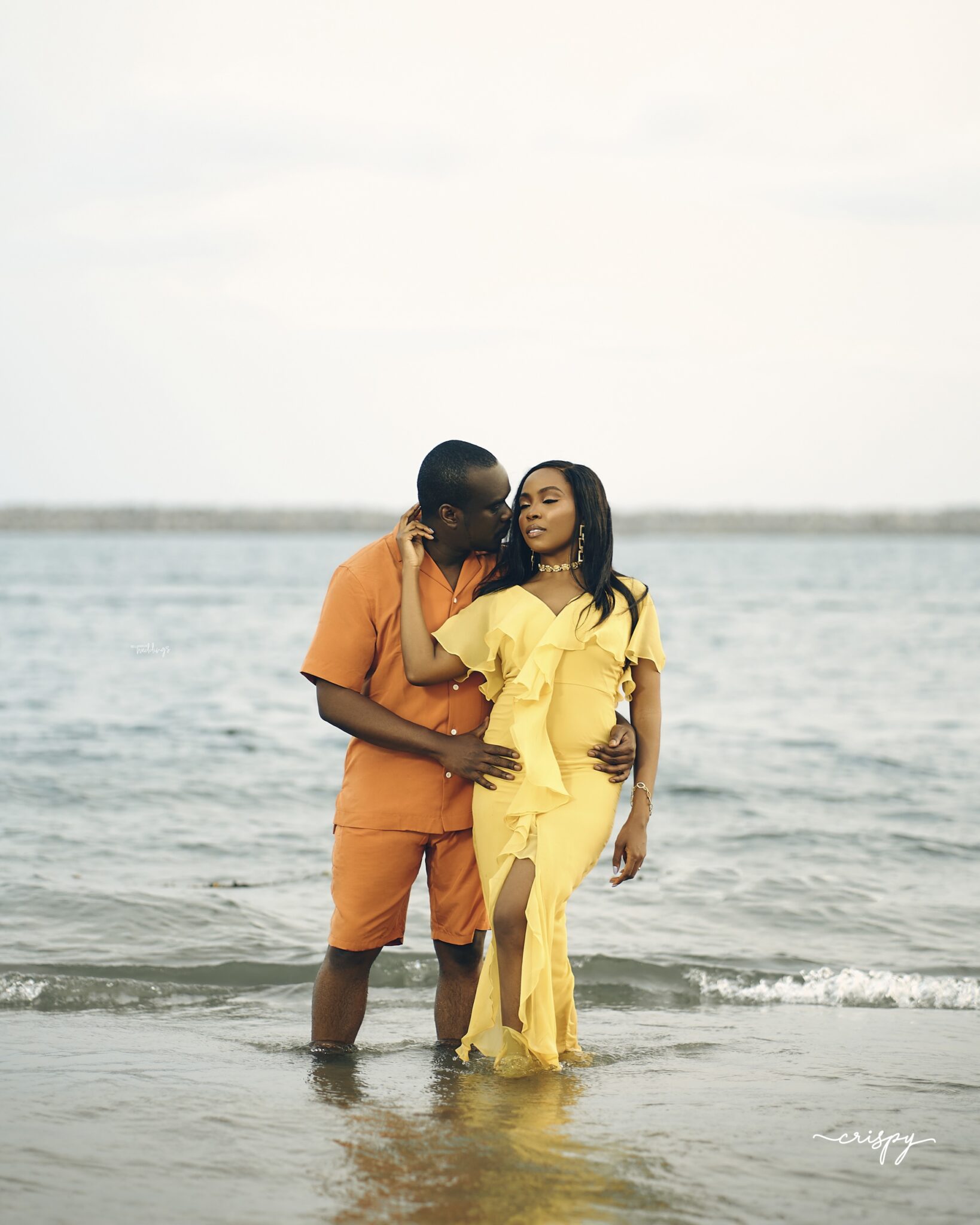 Wunmi & Fola's Pre-wedding Shoot at The Beach is a perfect Blend of ...
