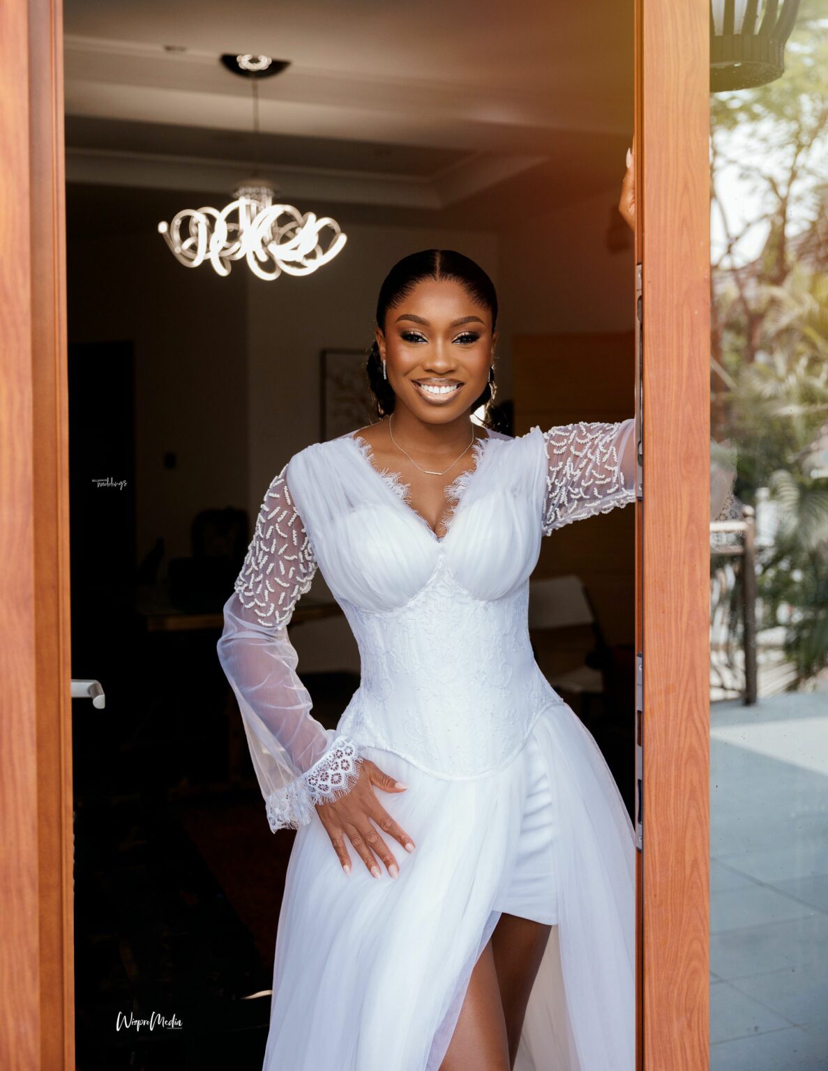 From The DMs To The Aisle! Enjoy Dera & John's Wedding Photos