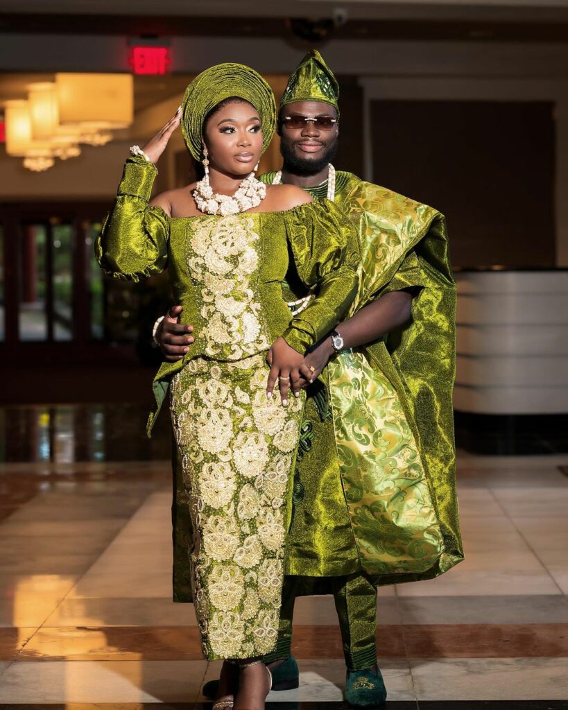 Tolu & Yemi's Yoruba Trad Was A Symphony of Love and Culture!