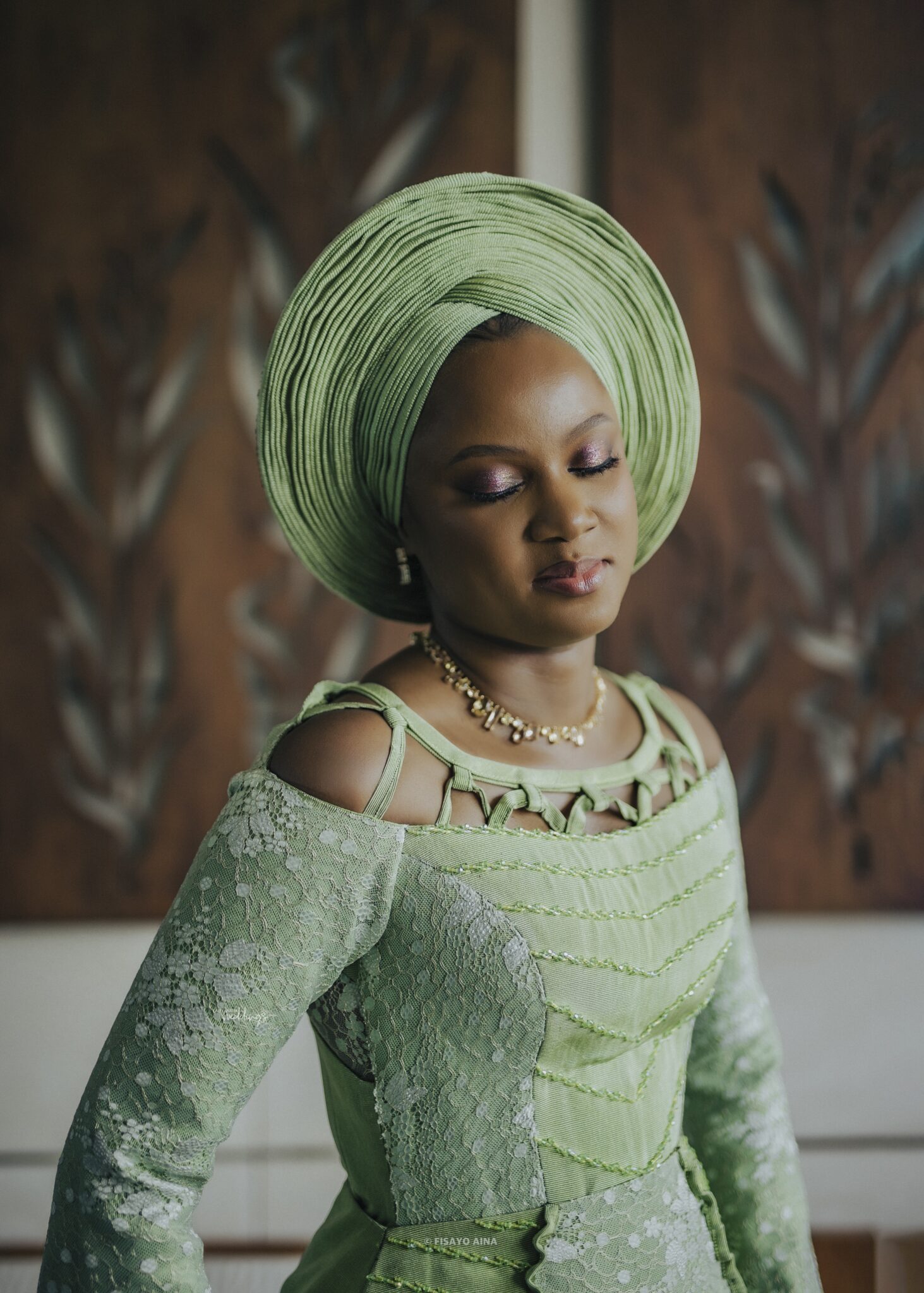 Ayobami Stole Olukunle's Heart in Church! Enjoy Their Yoruba Trad