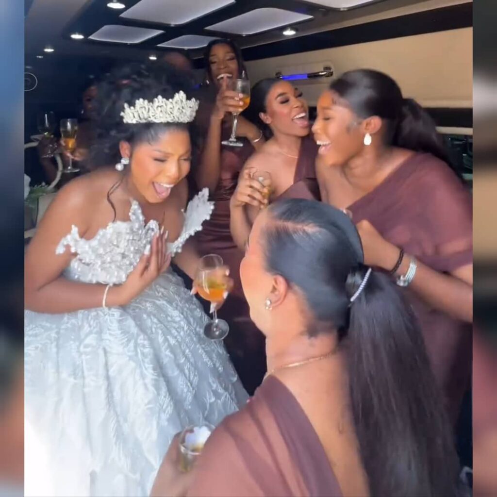 This Bride & Her Squad Totally Passed the Vibe and Beauty Check!