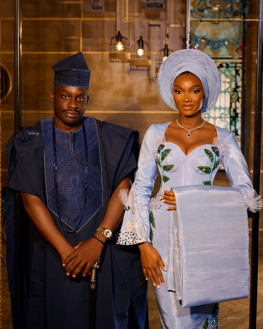 Enjoy Wofaifada & Taiwo's Colourful Ugep-Yoruba Trad