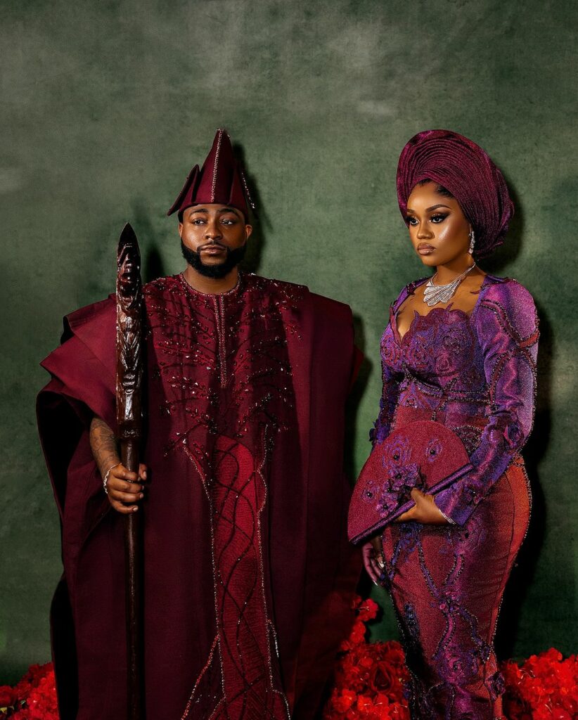 Check Out These Exclusive Photos From Chioma & Davido's Trad