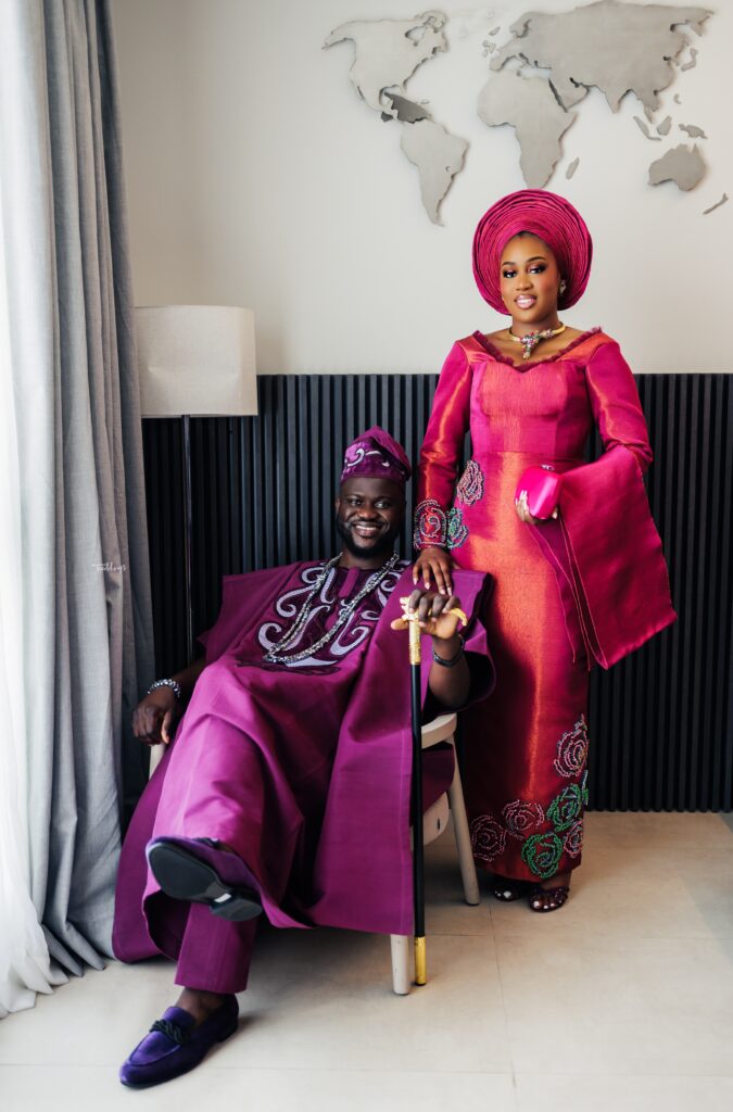Sandra & Moses' Trad Was a Perfect Blend of Love and Culture