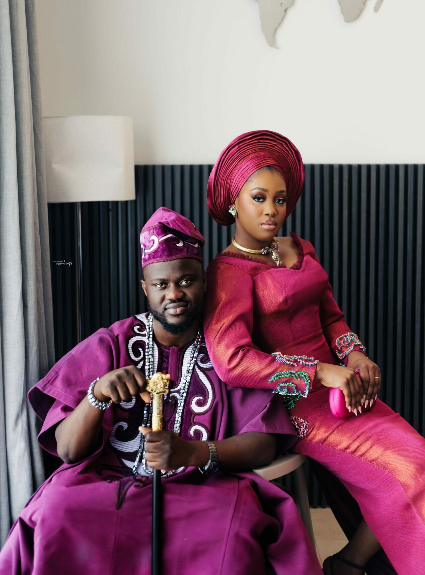 Sandra & Moses' Trad Was a Perfect Blend of Love and Culture