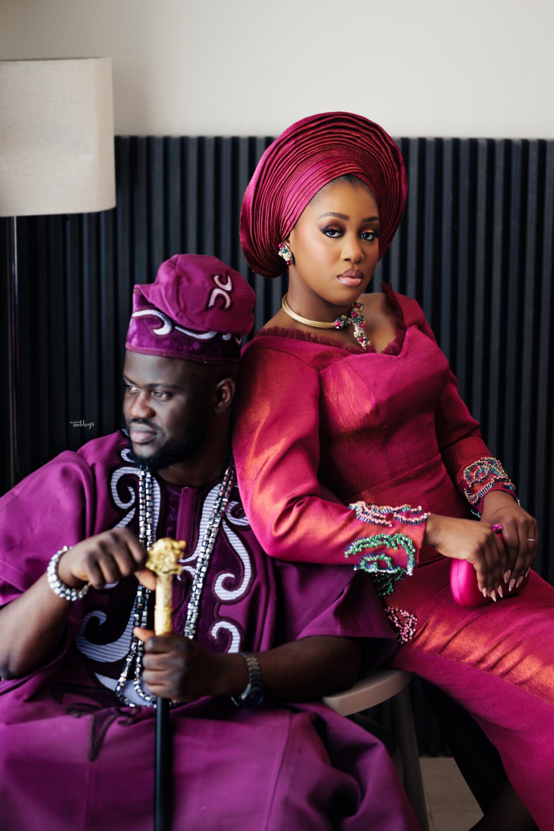 Sandra & Moses' Trad Was a Perfect Blend of Love and Culture