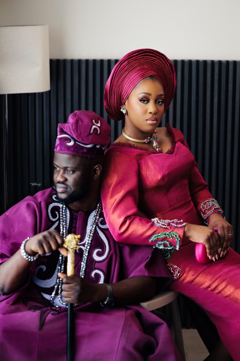 Sandra & Moses' Trad Was a Perfect Blend of Love and Culture