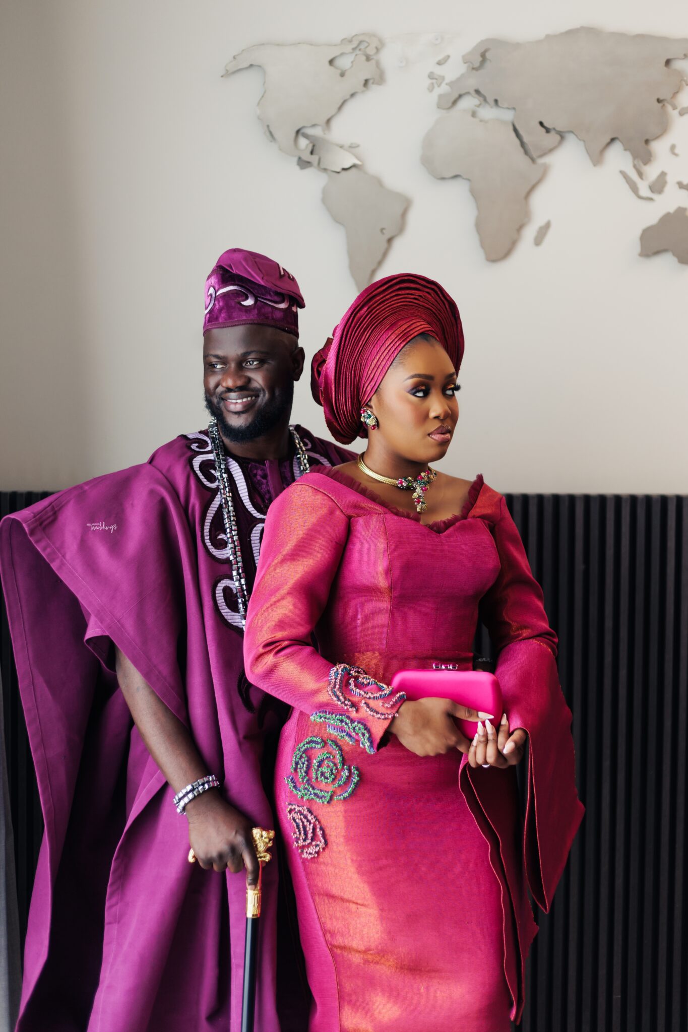 Sandra & Moses' Trad Was a Perfect Blend of Love and Culture