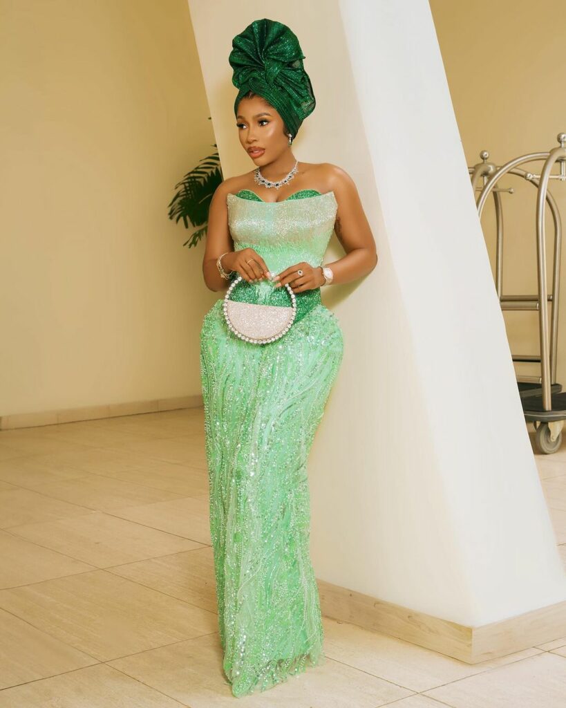 The #AsoEbiBella Ladies at Sharon's Trad Nailed The Slay Memo