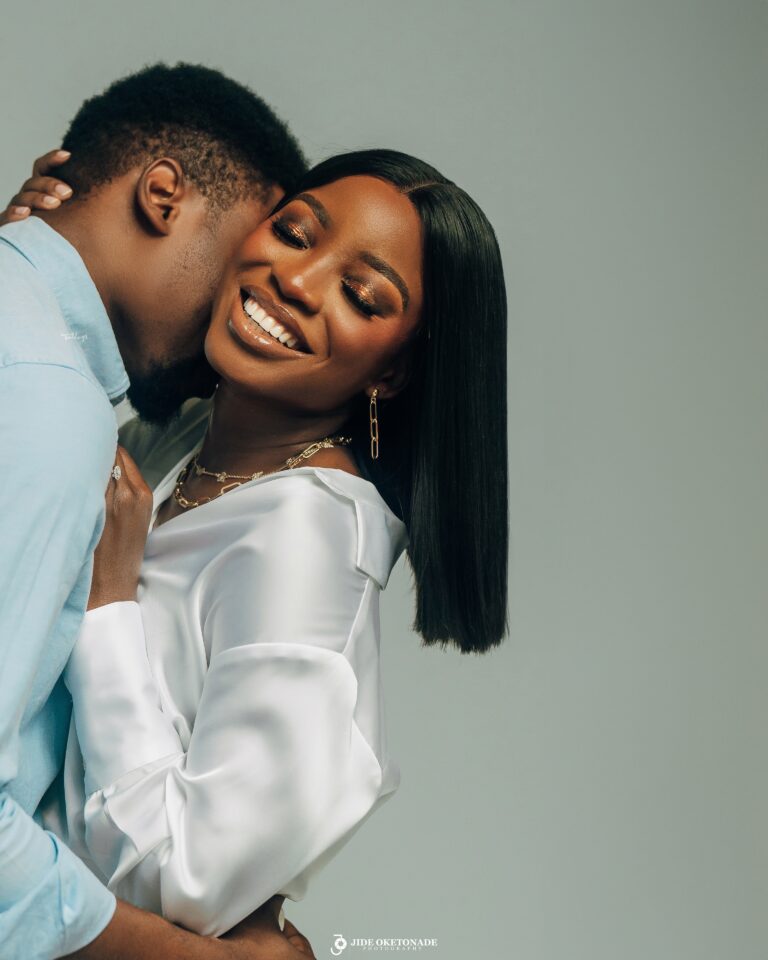 Femi and Afolabi Found Love at a Birthday Party! Enjoy Their Pre-wedding Shoot | BellaNaija