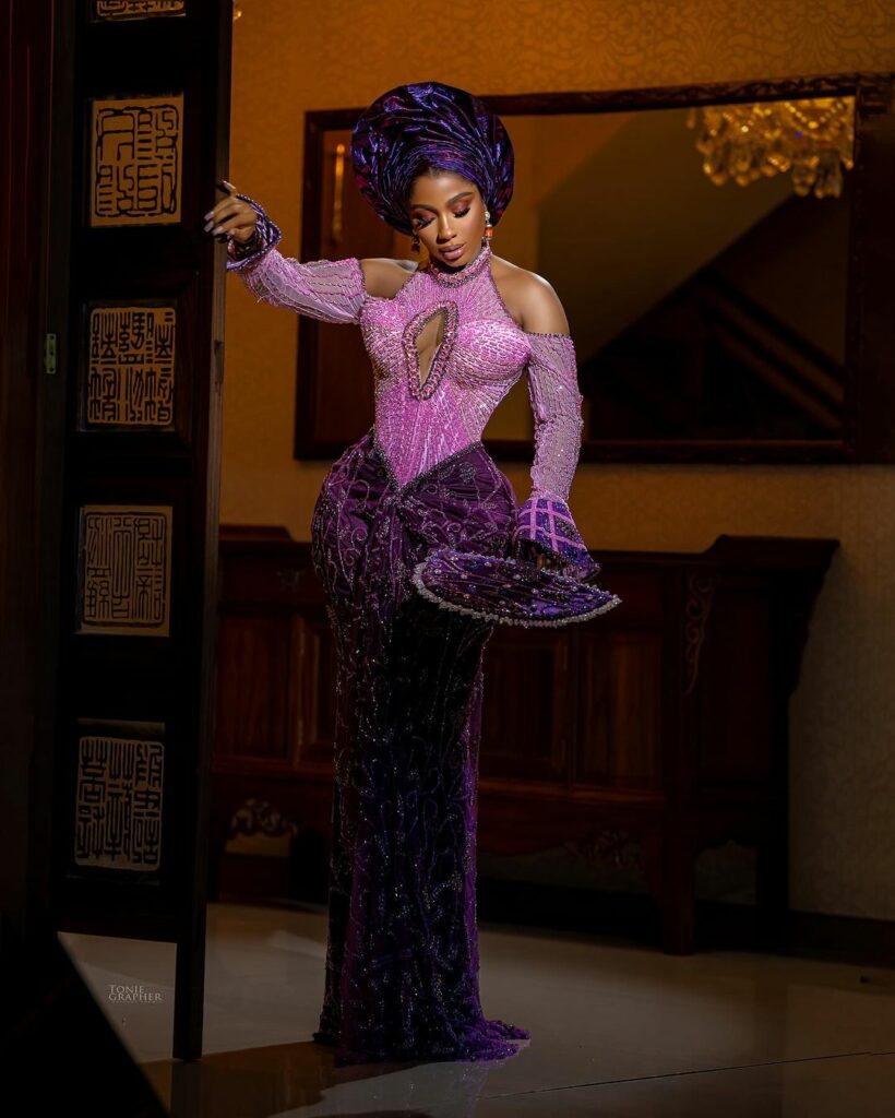 Mercy Eke is Giving The Perfect Style Hints For Flawless Trad Slay