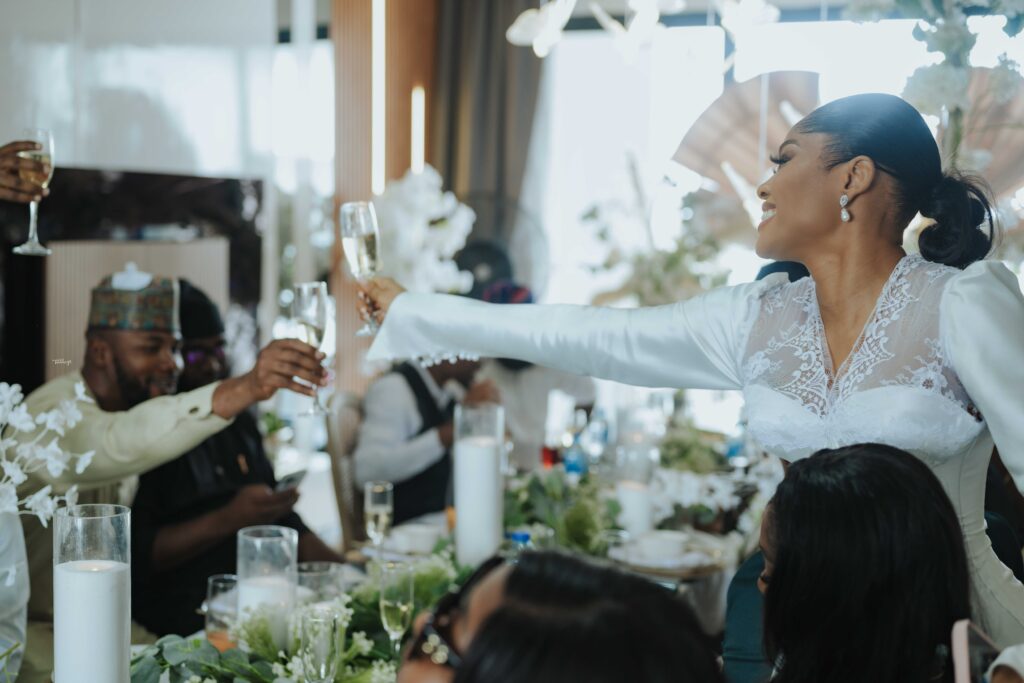 See Love & Style in Display With Bukola & Kunle's Civil Wedding